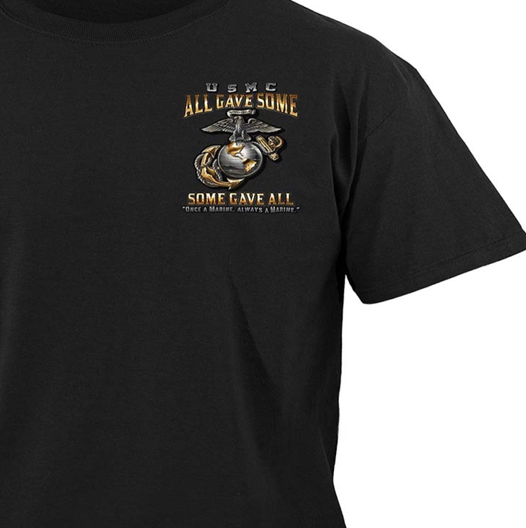 USMC 'All Gave Some, Some Gave All' T-Shirt - Devil Dog Depot USMC 'All Gave Some, Some Gave All' T-Shirt - Devil Dog Depot