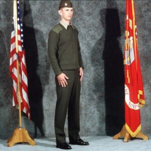 Marine Corps 'Wooly Pully' Wool Sweater - Devil Dog Depot
