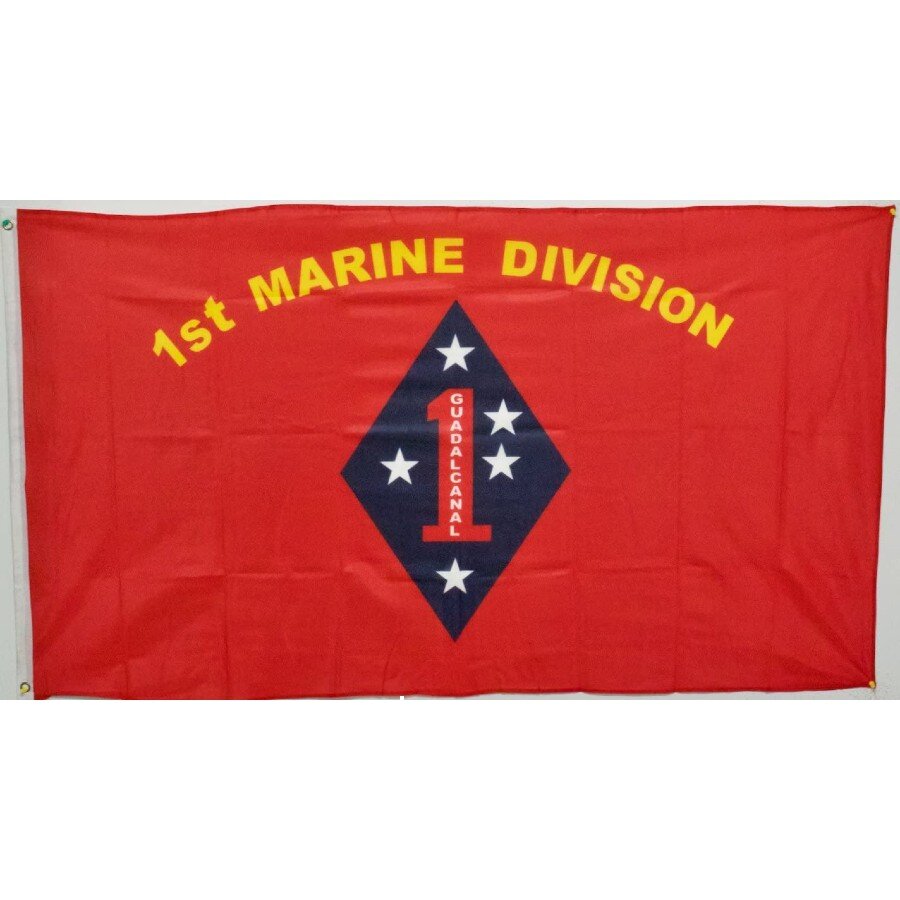1st Marine Division Flag - Devil Dog Depot