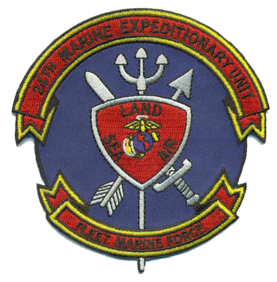 24th Marine Expeditionary Unit (MEU) Patch - Devil Dog Depot