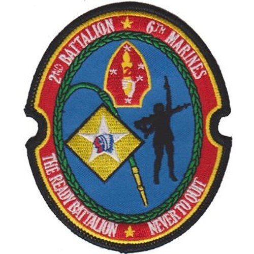2nd Bn 6th Marines Patch - Devil Dog Depot