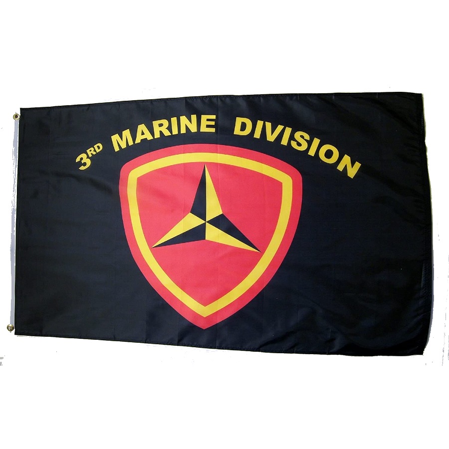 3rd Marine Division Flag - Devil Dog Depot