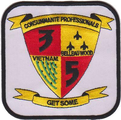 3rd Bn 5th Marines Patch - Devil Dog Depot