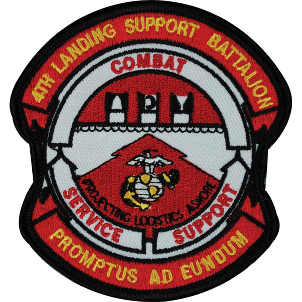 4th Landing Support Bn Patch - Devil Dog Depot