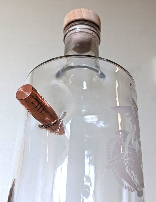 USMC .50 Caliber BMG Bullet EGA Decanter - Devil Dog Depot