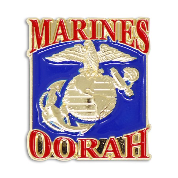 Oorah Marines Pin - Devil Dog Depot