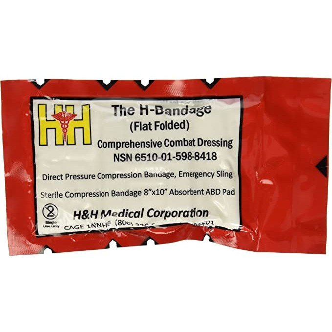 Military Grade Combat Dressing Bandage - Devil Dog Depot