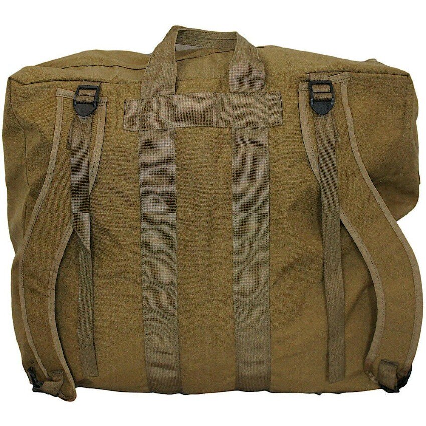 Military Aviator Nylon Kit Bag - Coyote - Devil Dog Depot