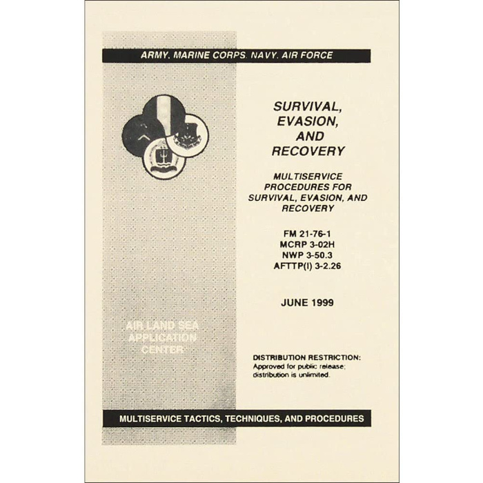 USMC Survival, Evasion and Recovery Handbook (FM 21-76-1) - Devil Dog Depot