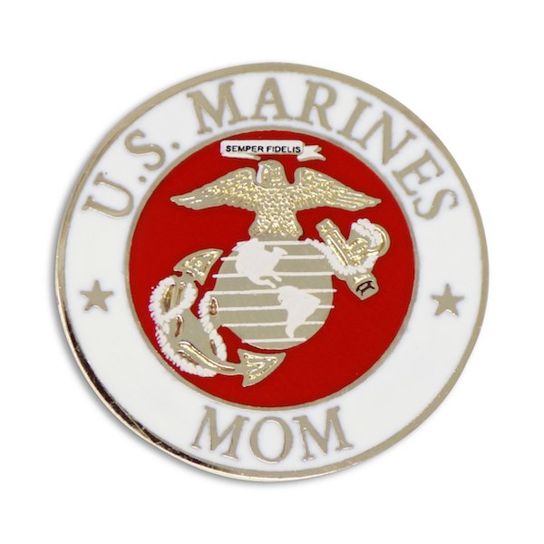 U.S. Marines Mom Pin - Devil Dog Depot