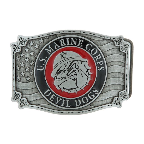 USMC Devil Dogs Belt Buckle - Devil Dog Depot