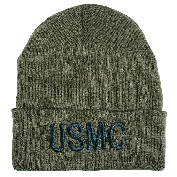 USMC Olive Drab Watch Cap - Devil Dog Depot