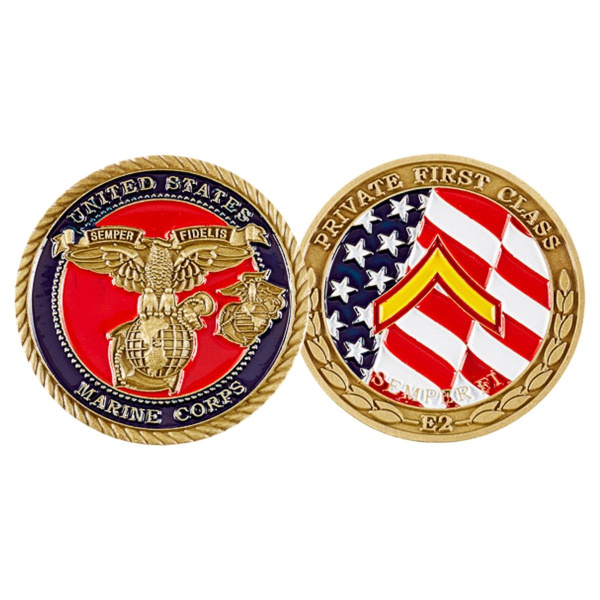 Private First Class Coin - Devil Dog Depot