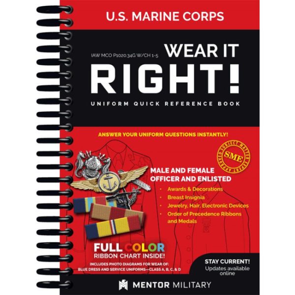 Marine Corps Uniform Quick Reference Book - Devil Dog Depot