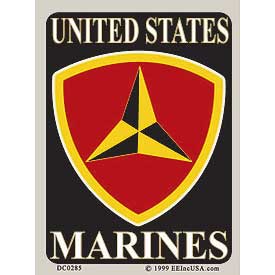 United States Marines 3rd Division Decal - Devil Dog Depot