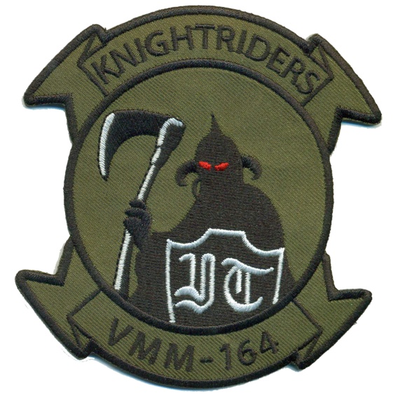VMM-164 Knightriders Patch - Devil Dog Depot
