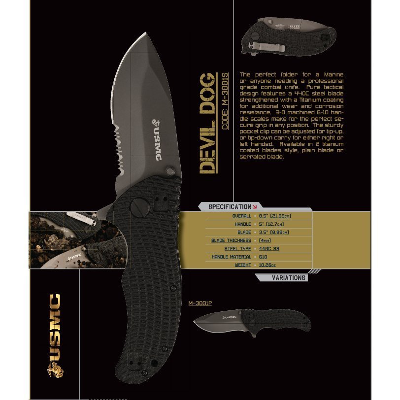 The Devil Dog Knife - Devil Dog Depot