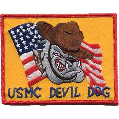 USMC Devil Dogs Patch - Devil Dog Depot
