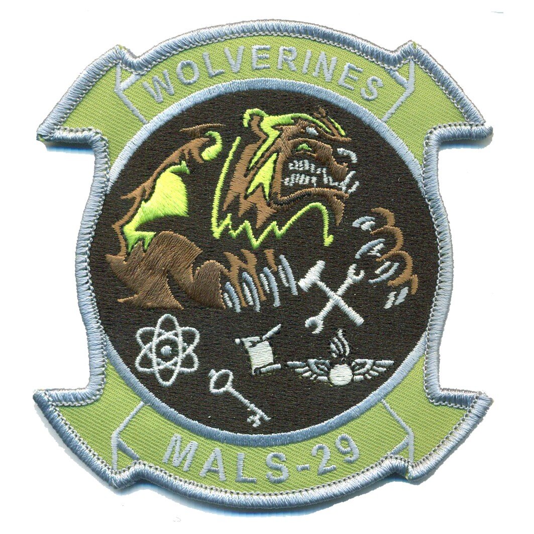 MALS-29 Wolverines Patch - Devil Dog Depot