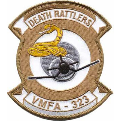 VMFA-323 Death Rattlers Patch - Devil Dog Depot