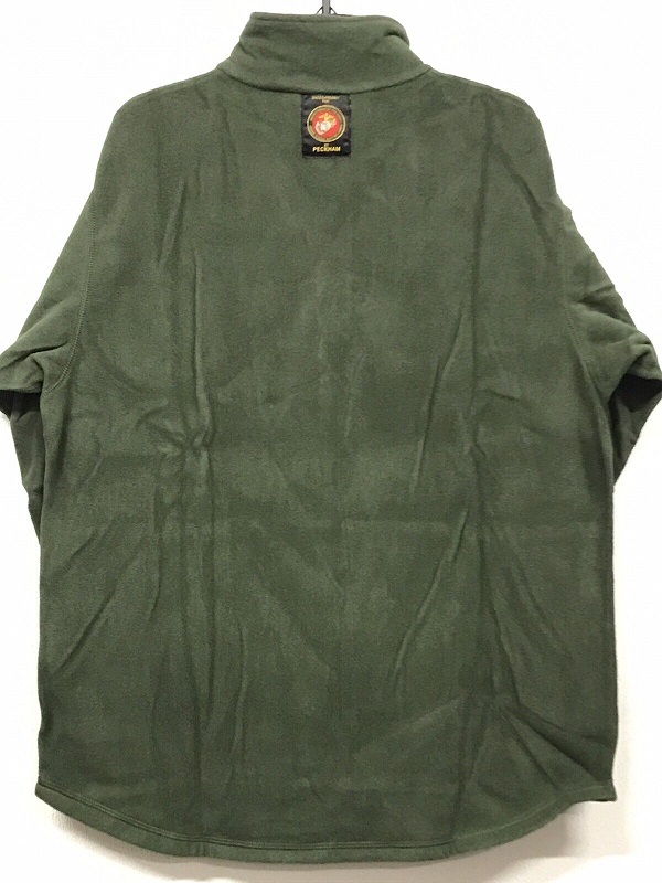 Marine Corps Fleece Pullover - OD Green - Devil Dog Depot