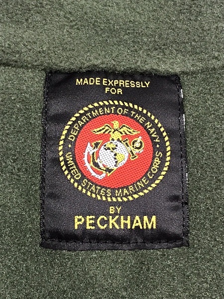 Marine Corps Fleece Pullover - OD Green - Devil Dog Depot