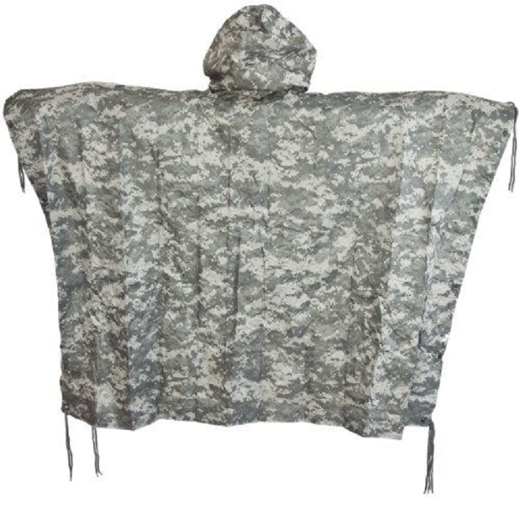 USGI Wet Weather Poncho ACU Camo - Devil Dog Depot