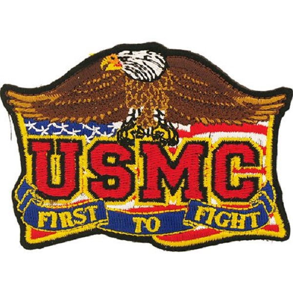 USMC First To Fight Eagle Patch - Devil Dog Depot