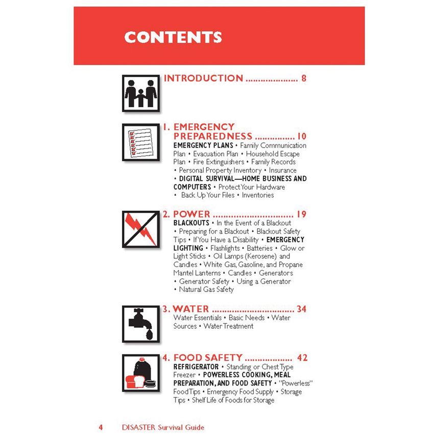 Pocket Disaster Survival Guide - Devil Dog Depot