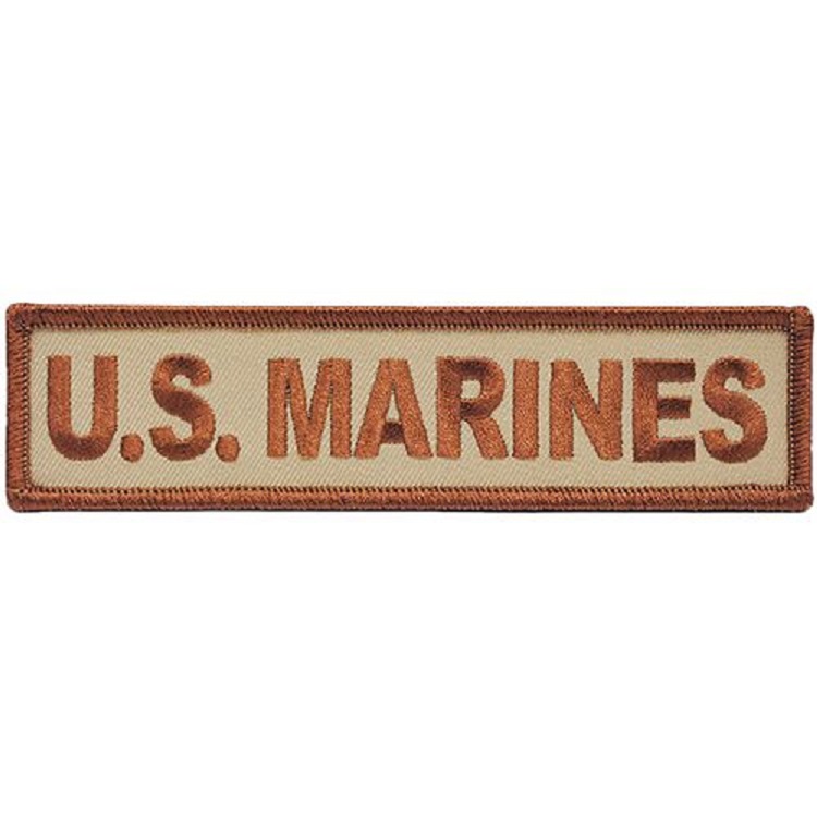 US Marines Desert Tab Patch - Devil Dog Depot