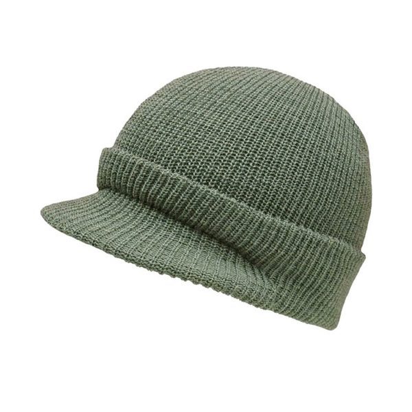 USMC Jeep Cap - 100% Wool Cold Weather USGI Military Covers