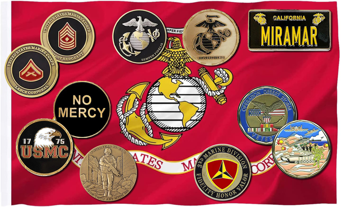 USMC Challenge Coins: Origins, Traditions, Rules, & More