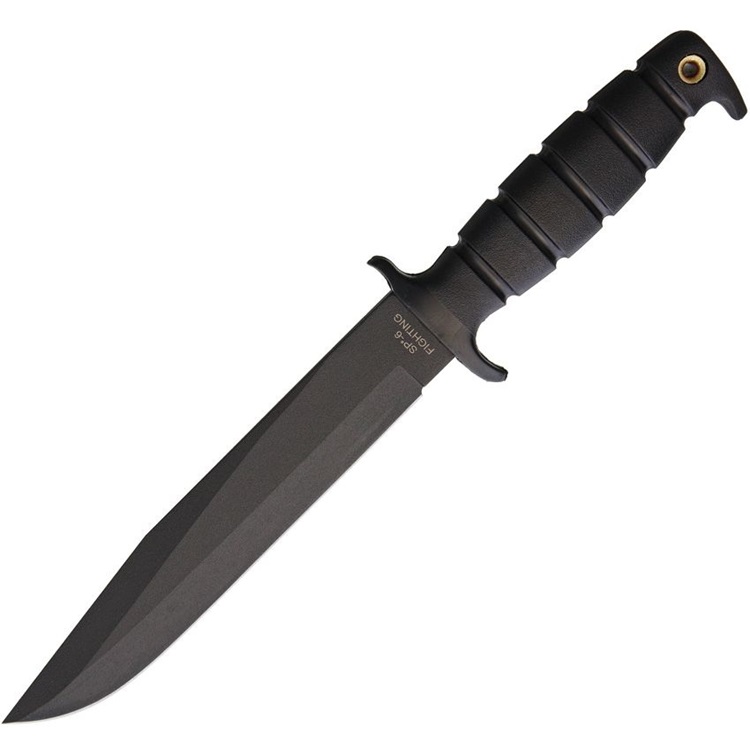 SP-6 Military Fighting Knife - Black OKC Military Combat Knife