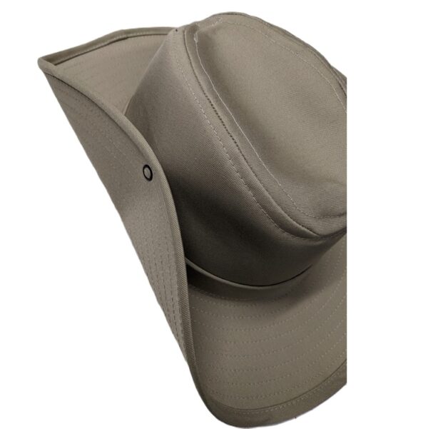 Australian Style Bush Hat: Woodland Camo, Black, & Khaki - Devil Dog Depot