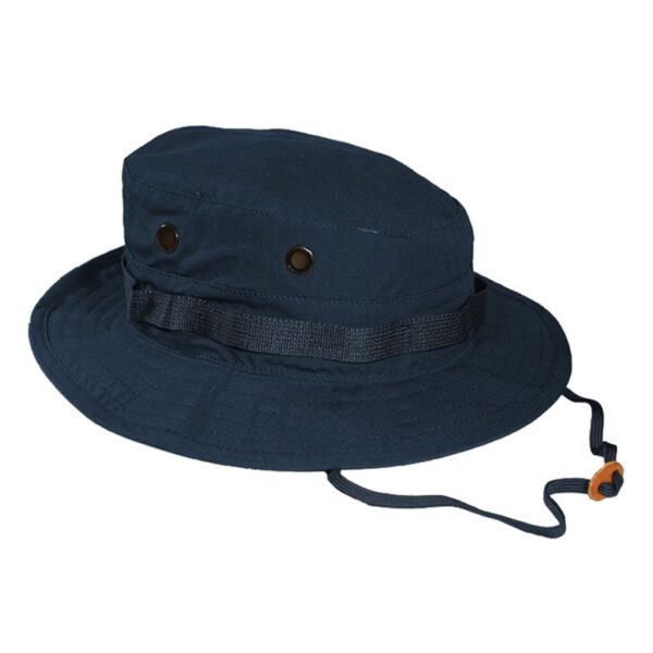 Navy Blue Ripstop Short Brim Boonie Cover - Devil Dog Depot