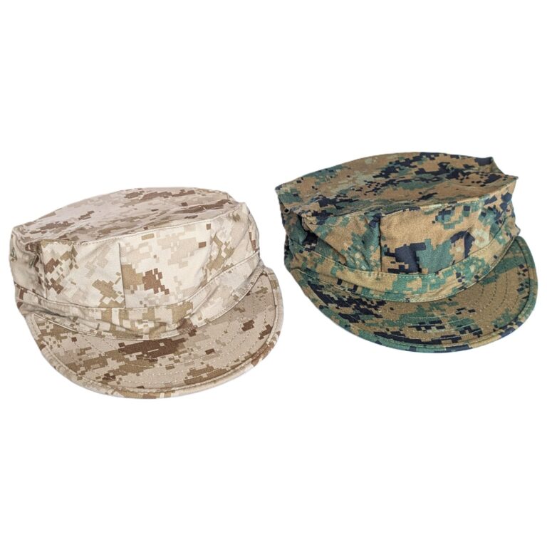 Young Marine 8-Point Woodland & Desert MARPAT Utility Covers