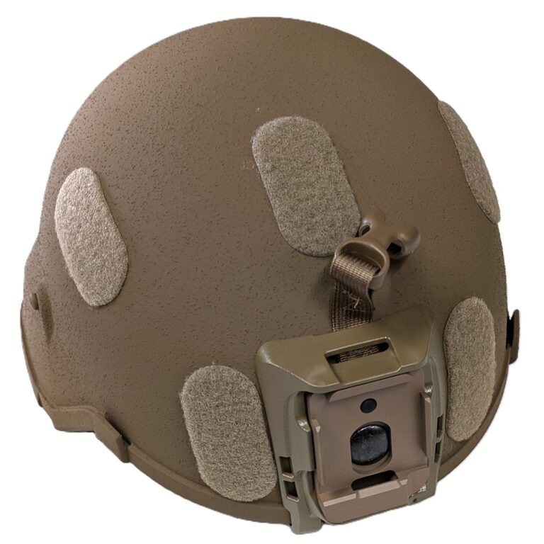 USGI Ceradyne IHPS Combat Helmet: Coyote Helmet + MultiCam Cover