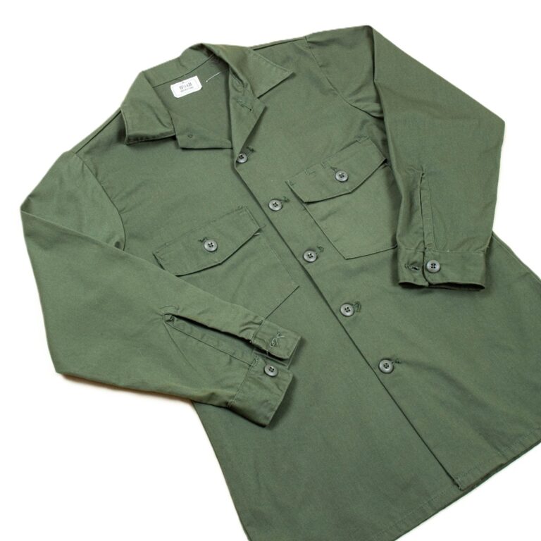 USGI OG-507 Utility Shirt Military Fatigue: Vintage OD BDU Blouse